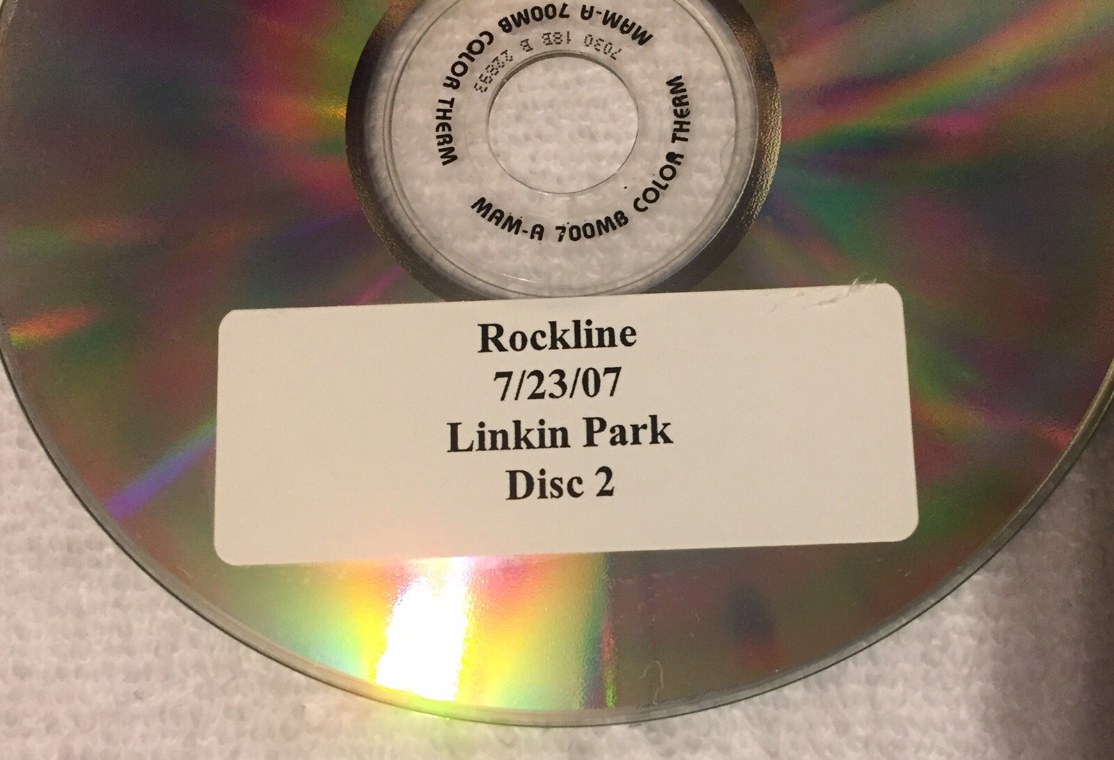 LINKIN PARK ROCKLINE BROADCAST PROMO 2CD 7/23/07 CHESTER BENNINGTON ...