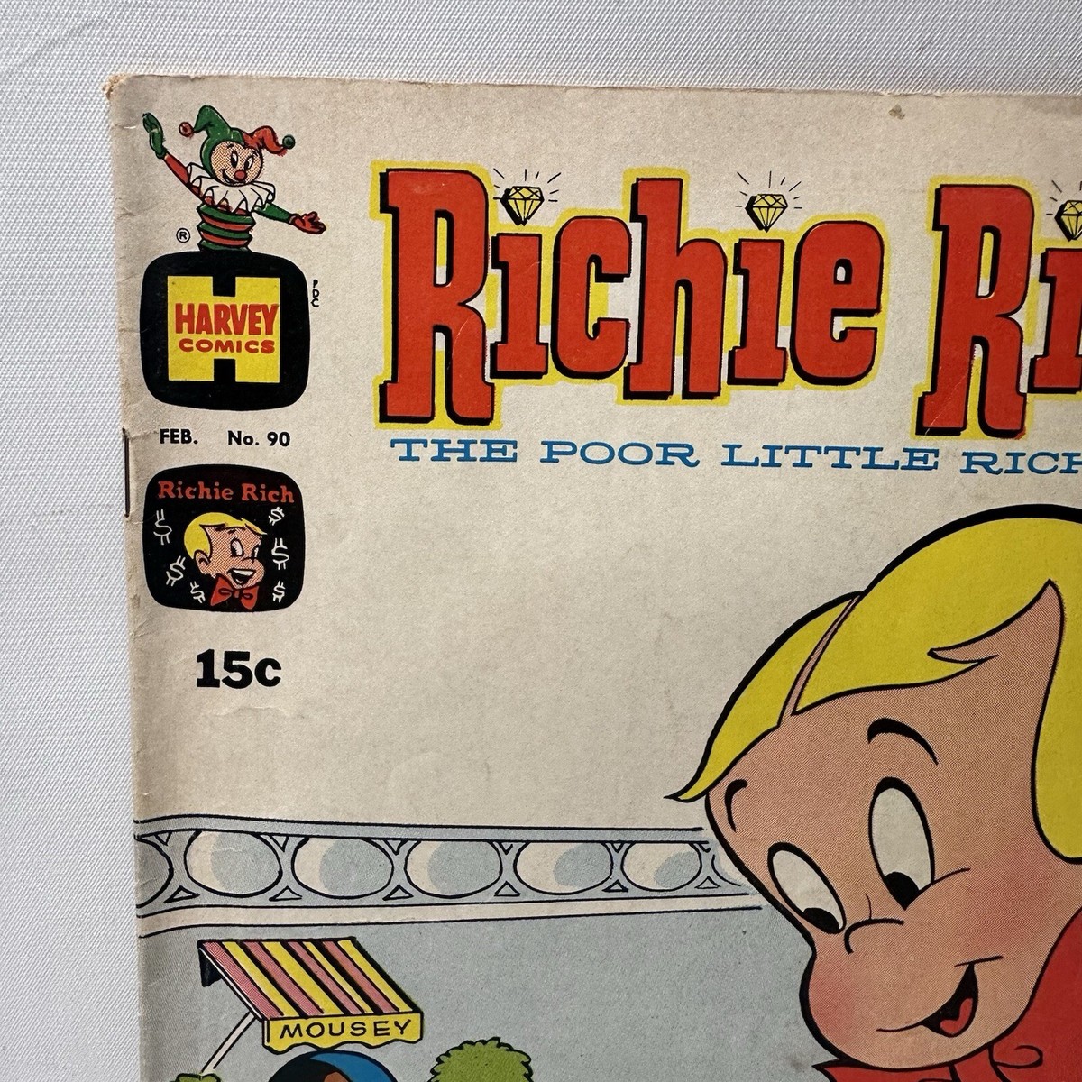 Richie Rich Comic RICHIE RICH AND DOLLAR THE DOG COMIC*