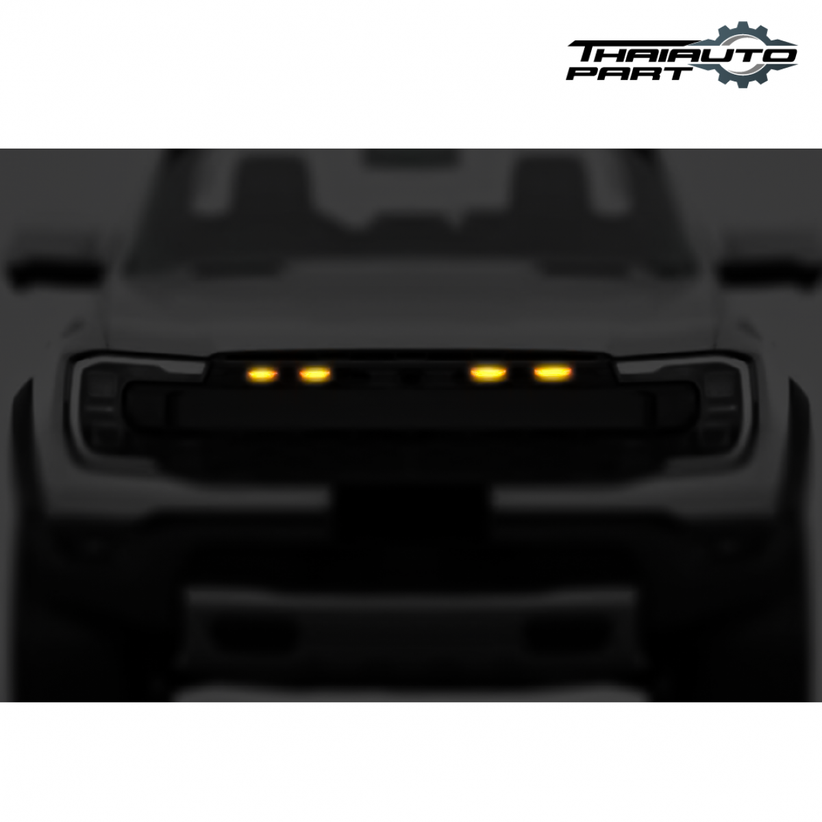 4PCs Amber LED Front Grille Light For Ford Ranger Raptor P703 Next-Gen ...