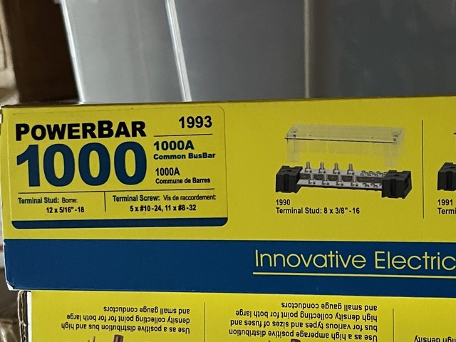 Blue Sea Systems PowerBar 1000 Bus Bar 1993 for sale online | eBay