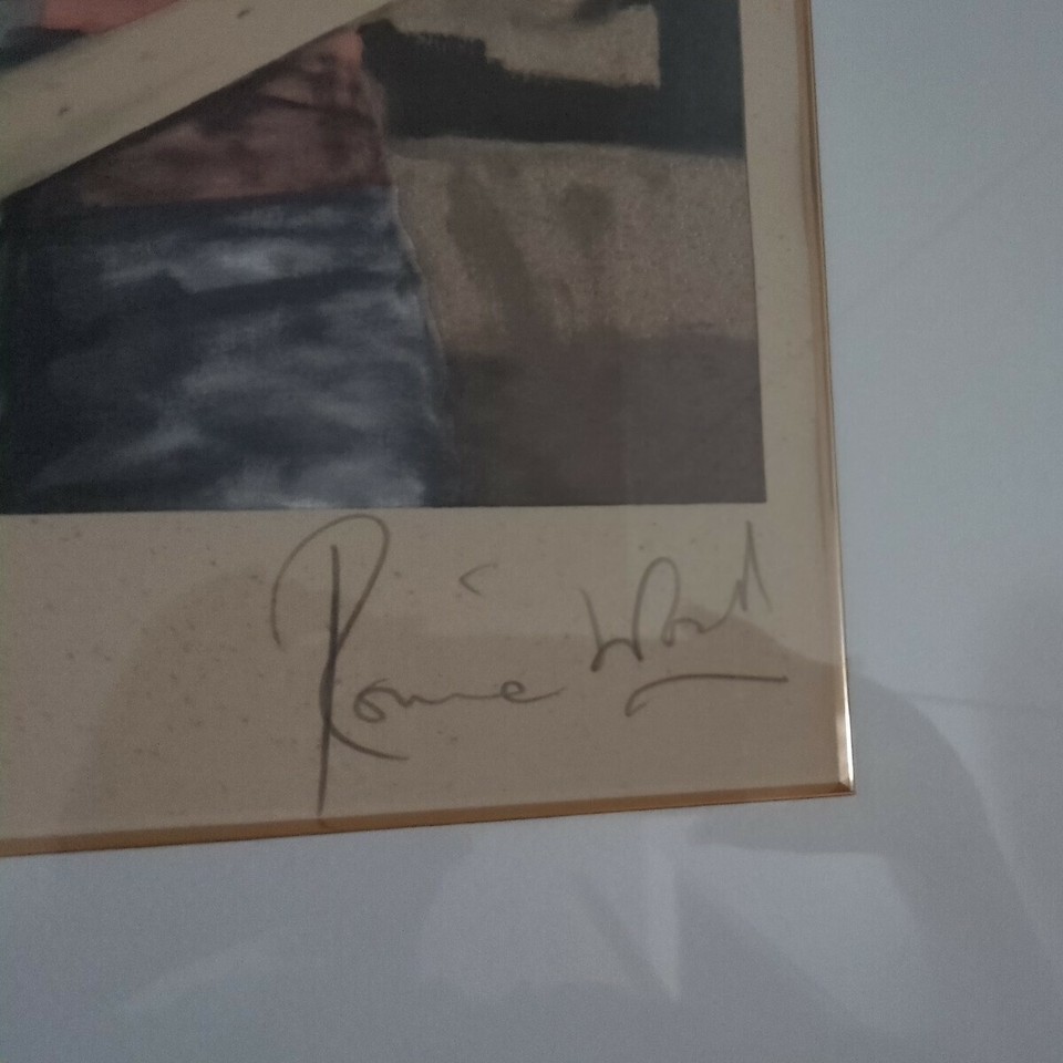 Ron Ronnie Wood Rolling Stones 1981 Serigraph Limited edition Print ...