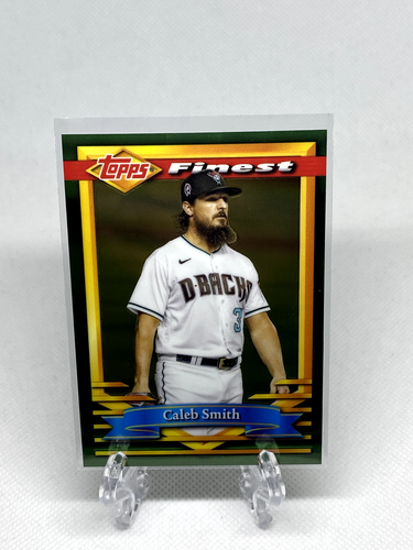 2021 Topps Finest Flashbacks Baseball Caleb Smith #87 Arizona ...