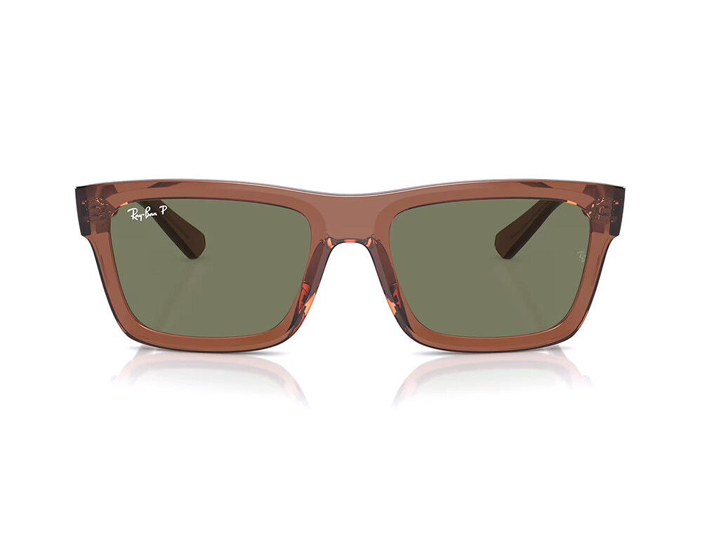 Ray-Ban Sunglasses RB4396 Warren 66789A Brown green Men Women | eBay