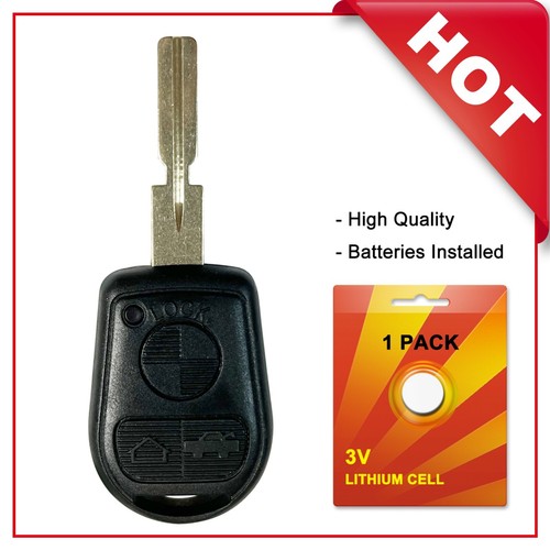 Remote Car Key Fob for BMW 3 5 7 Series E36 E38 E39 LX8 FZV HU58 Blade ...