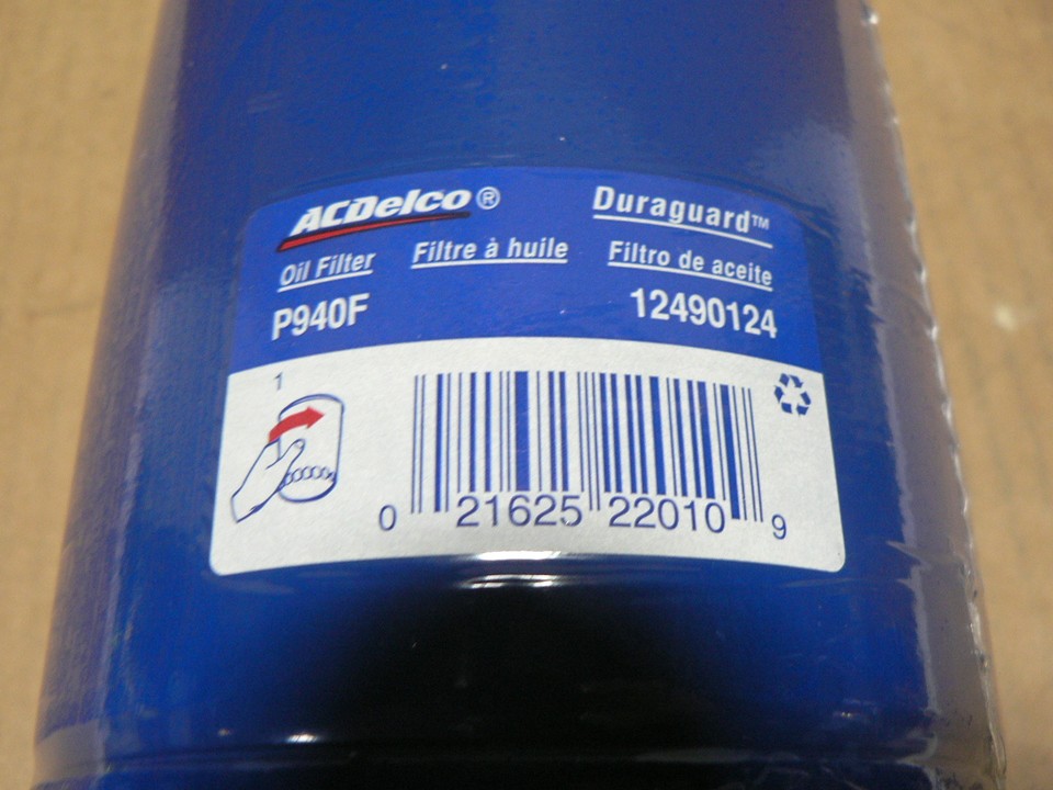 DETROIT DIESEL 60 SERIES ACDelco P940F OIL Filter 12490124 | eBay