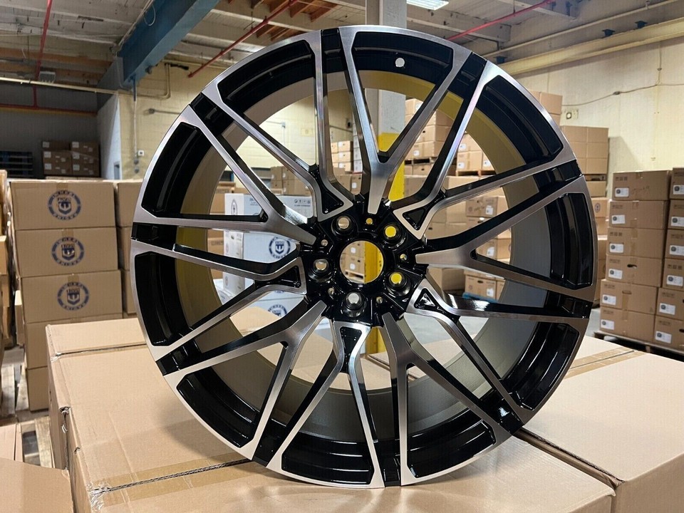22” STAGGERED WHEELS RIMS FOR BMW G12 7 SERIES 740 750 760 2016 - 2024 ...