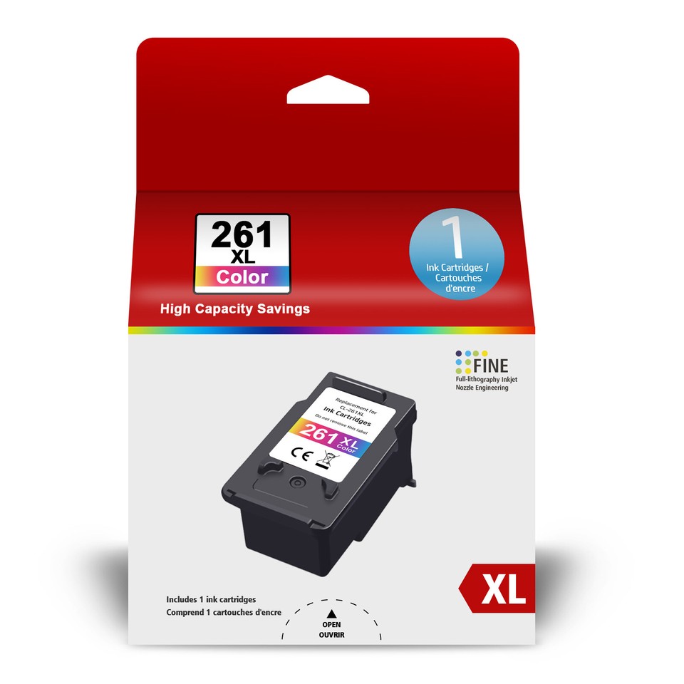 PG-260 XL CL-261 XL Ink Cartridge Replaces for Canon PIXMA TS5320 ...