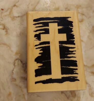 Paper Inspirations Cross Church Jesus God Rubber Stamp 3" 842520006465 ...