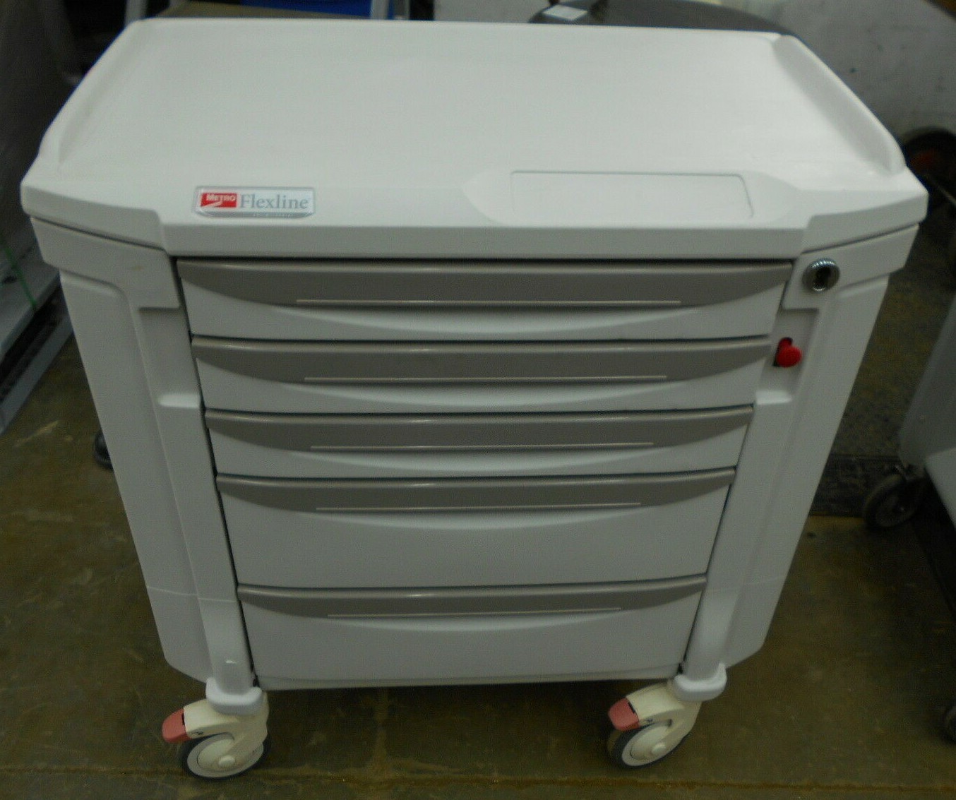 METRO FL21K FLEXLINE ANTIMICROBIAL PROCEDURE CART | eBay