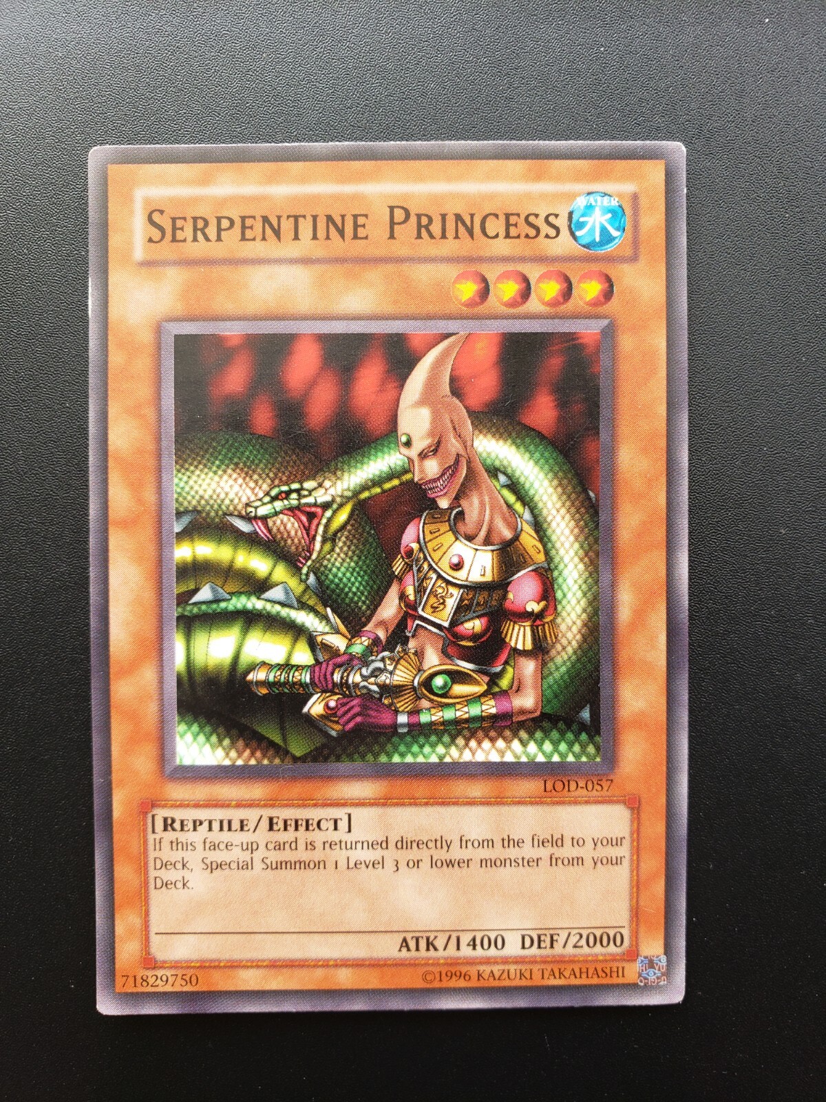 Yu-Gi-Oh! TCG Serpentine Princess Legacy of Darkness LOD-057 Unlimited ...