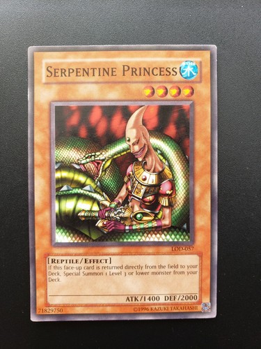 Yu-Gi-Oh! TCG Serpentine Princess Legacy of Darkness LOD-057 Unlimited ...