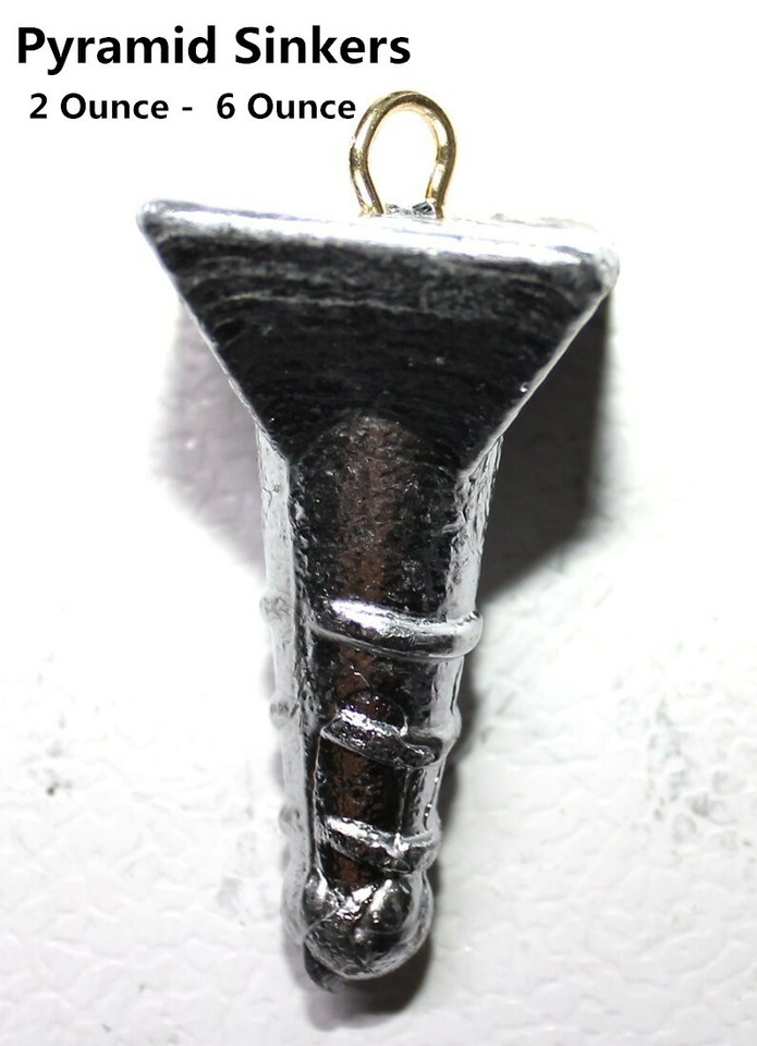 5 LB Pyramid Sinkers Fishing Sinkers - assorted weights - select | eBay