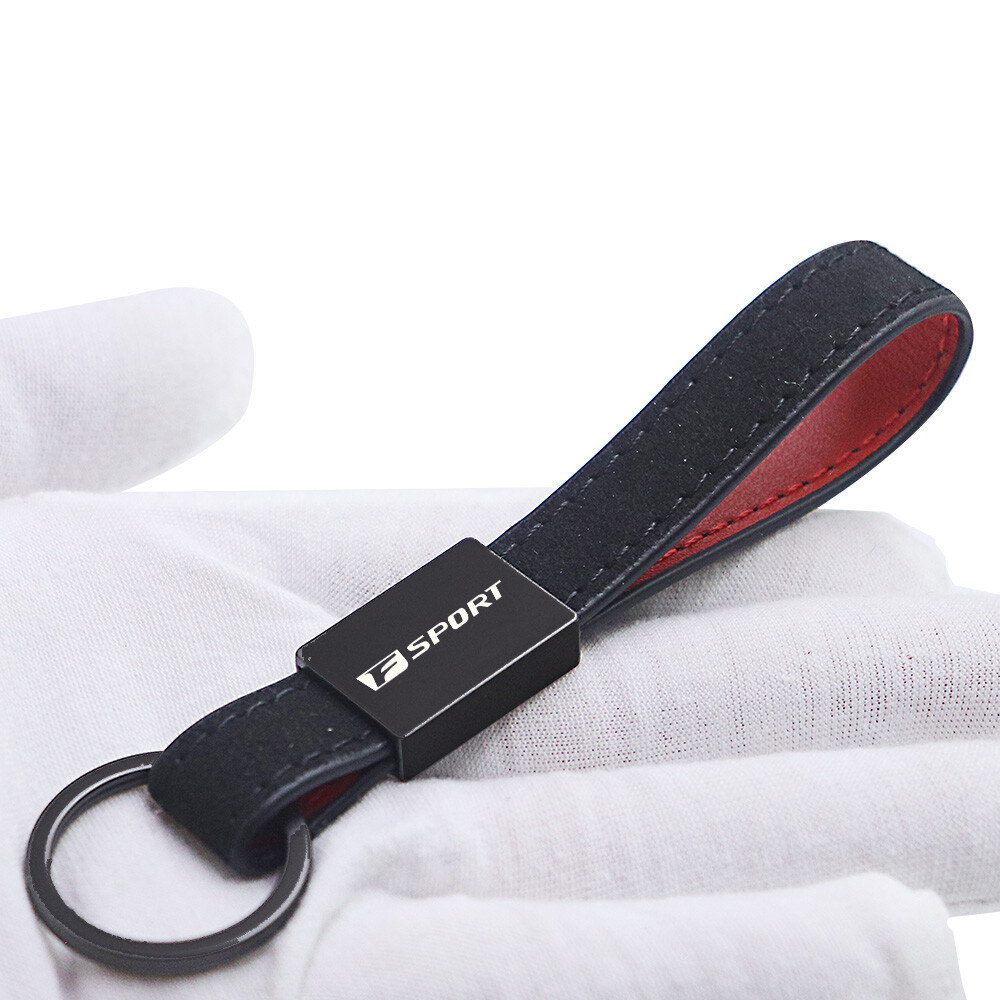 Leather/Carbon F Sport keychain IS250,IS350,ISF,GS350,RX350,RC350,RCF ...