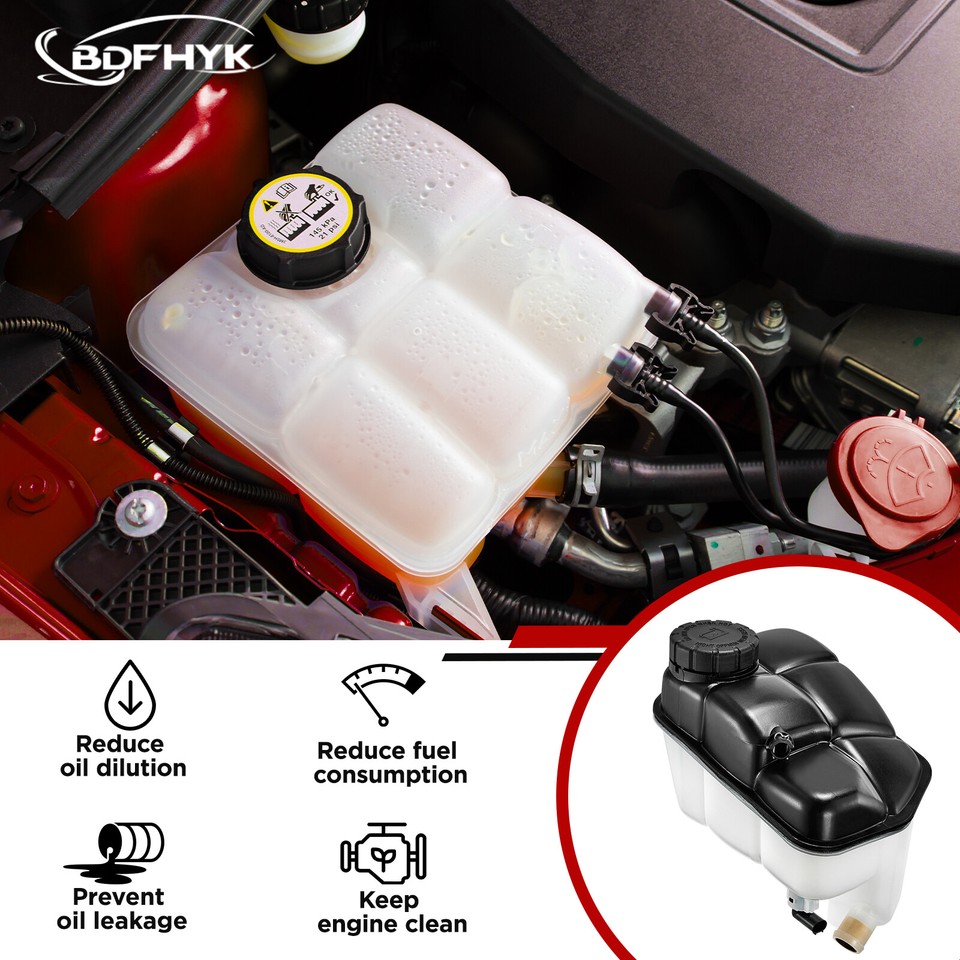 For Mercedes-Benz W219 W211 E350 E320 Coolant Expansion Tank Reservoir ...