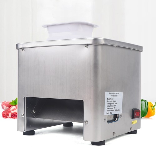 Commercial Electric Meat Slicer Stainless Steel Meat Slicing Cutting ...