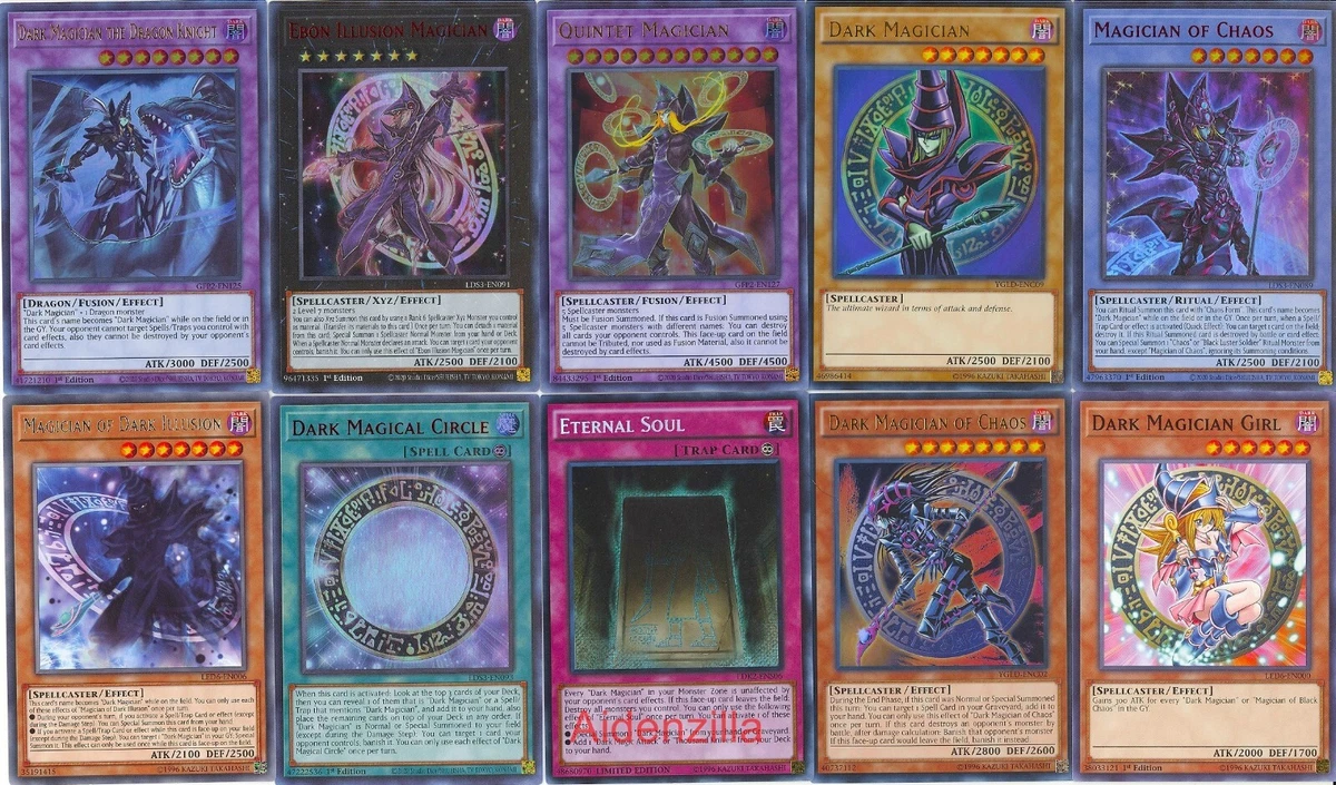 Yugioh Dark Magician Tournament Deck Red-eyes Dark Dragoon