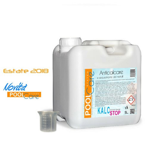 KALC Stop 5 Litri - + Dosatore ANTICALCARE Concentrato per Piscina POOL ...