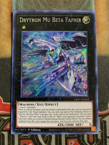 Yugioh Complete Drytron Deck! Nova Meteonis Mu Beta Fafnir Alpha **HOT ...