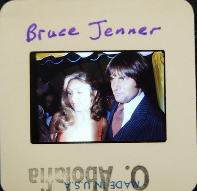 OA11-101 80s Olympic Athlete Bruce Jenner Orig Oscar Abolafia 35mm ...