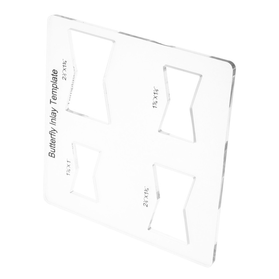 Butterfly Inlay Template Four-in-One Router Jig Woodworking Tool DIY ...