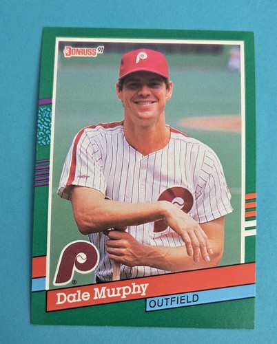 1991 Donruss #484 Dale Murphy Baseball Card Buy 10+ 50% Off S8 | eBay