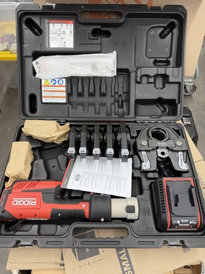 Ridgid RP351 Cordless ProPress Kit - 1/2” - 2” Pipe - 67178 (Brand New ...