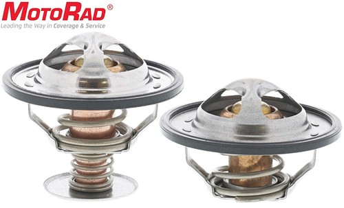 MotoRad Front & Rear Thermostat 180 185 Degree 2001-2018 Duramax LBZ ...