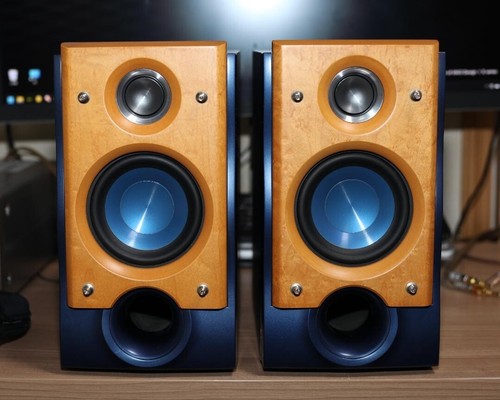 Kenwood LS-VH7 2-way Bookshelf Speakers Cone Woofer Vintage 1999 Used ...