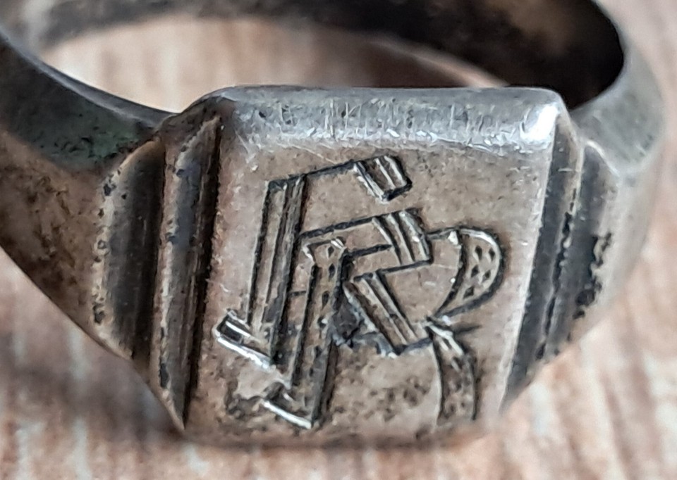 WW2 GERMAN OFICER Silver Ring, Finger Ring RARE | eBay
