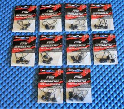 Z-MAN Pro ShroomZ Ned Rig Jig Heads 4 Pack FPH-PK4 Series CHOOSE WEIGHT ...