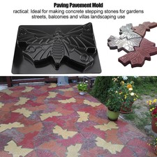 Plactic Pathmate Stone Paving Mold Concrete Stepping Walk Way Mould ...