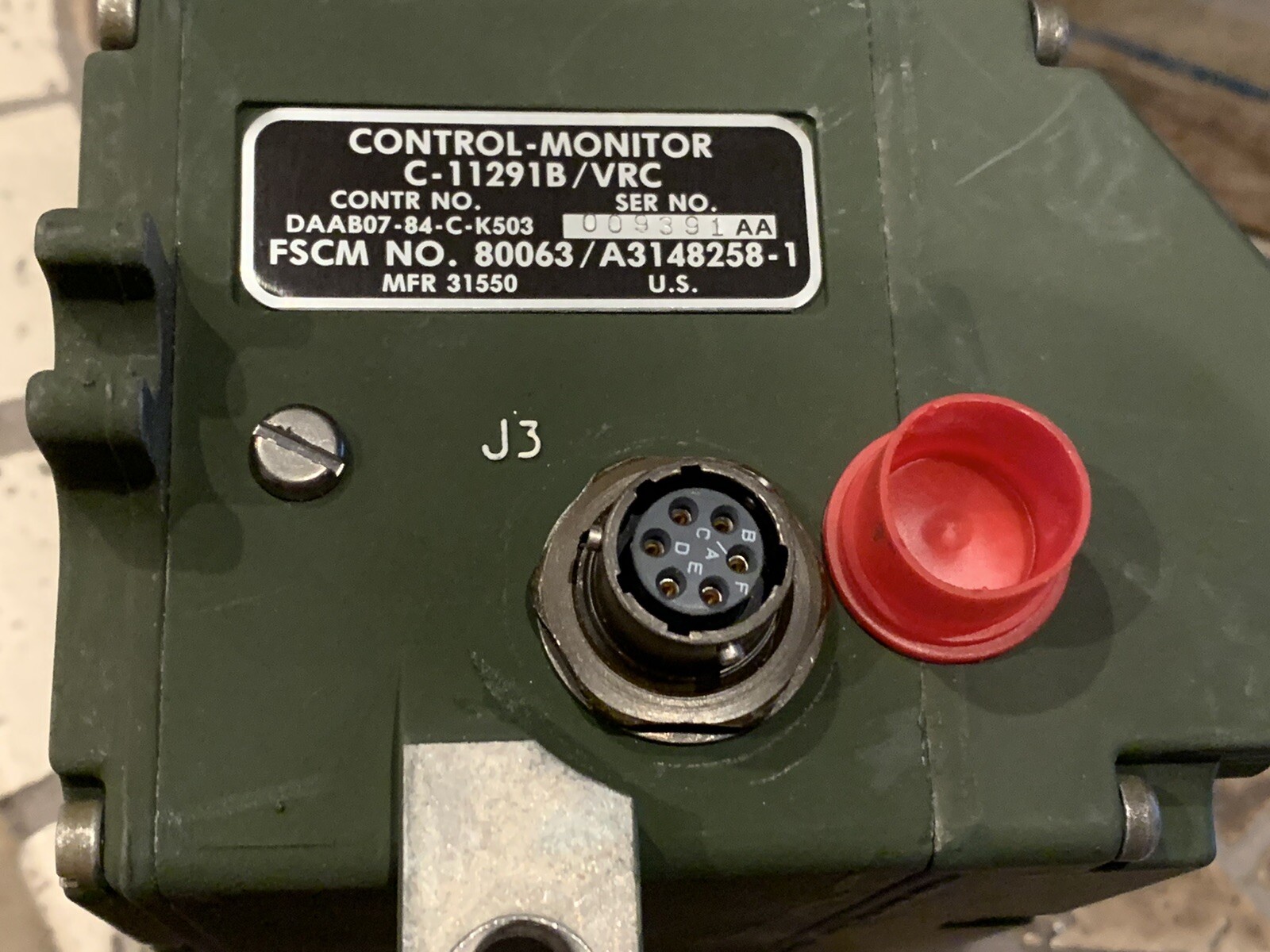 NEW C11291B/VRC SINCGARS MILITARY RADIO | Grelly USA