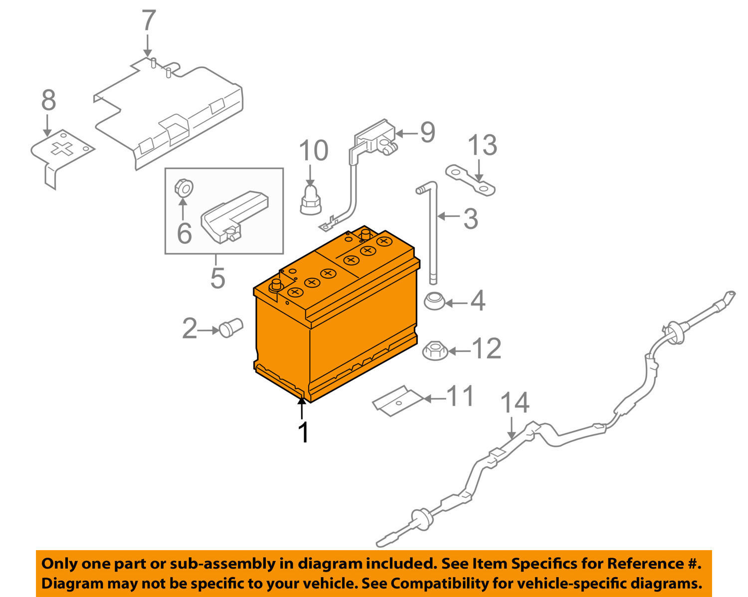 VW TOUAREG, AUDI A6 PORSCHE, MASERATI MAIN Battery 000-915-105-DKDSP ...