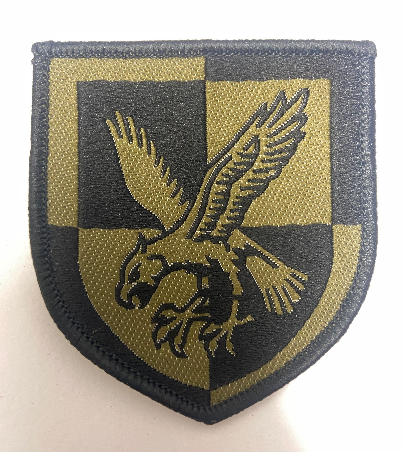 British Army 16th Air Assault Regimental Subdued Flash TRF Badge Patch ...