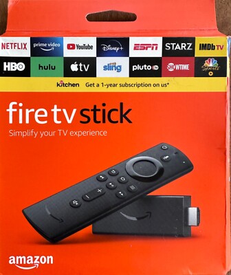 Amazon Fire 3rd Gen TV Stick- Black (B07ZZVX1F2) 840080537252 | eBay
