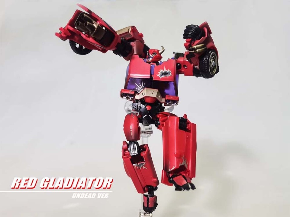 New APC Toys Red Gladiator Cliffjumper Zombie Version Action Figure in ...