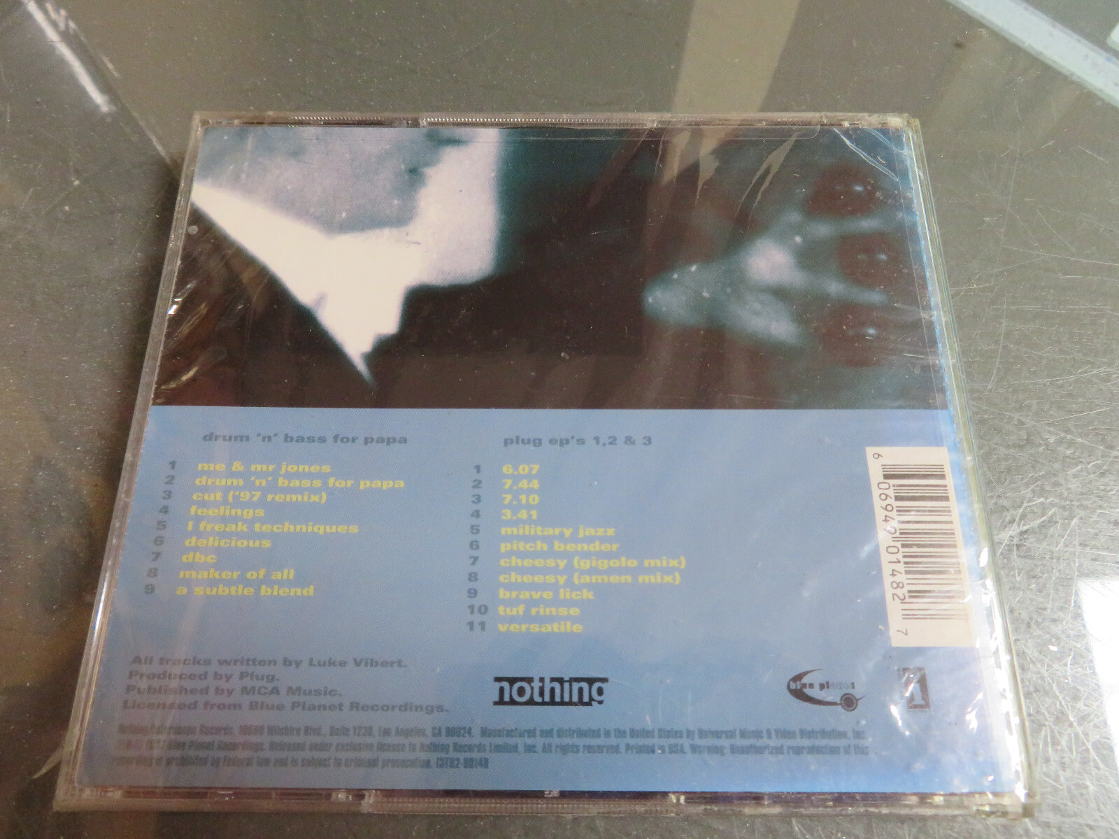 Drum'n'Bass for Papa/Plug EP's 1, 2 & 3 by Plug (CD, Sep-1997, 2 Discs ...