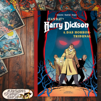 Harry Dickson #2 - Das Horrortribunal - Comic - Krimi - Album - NEU ...
