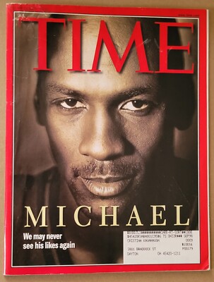 Time Magazine June 22, 1998 Michael Jordan | eBay