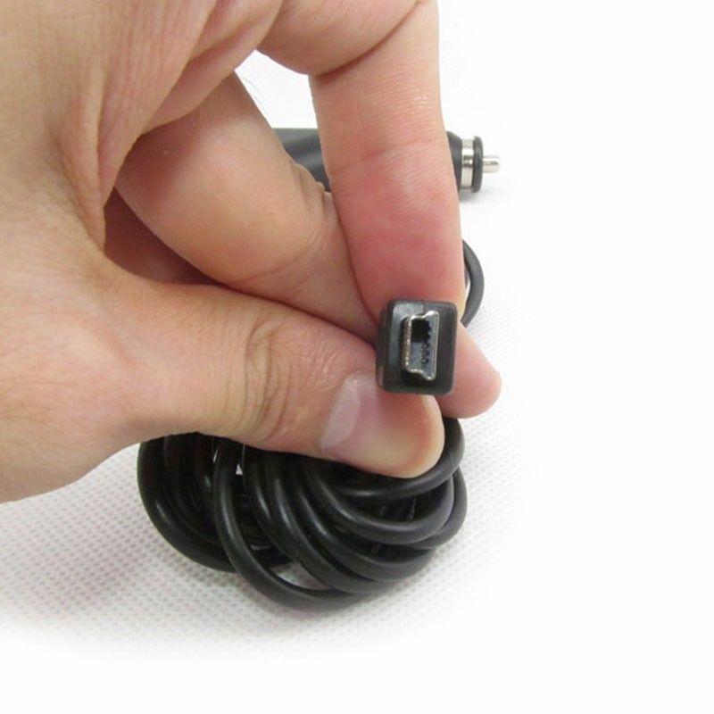 Mini USB In Car Charger USB Power Lead for Tom Tom Navman Garmin Sat ...