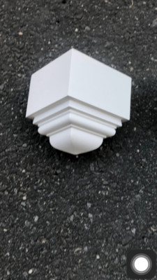 Crown Molding transition outside corner for up to 3 1/4” transition | eBay