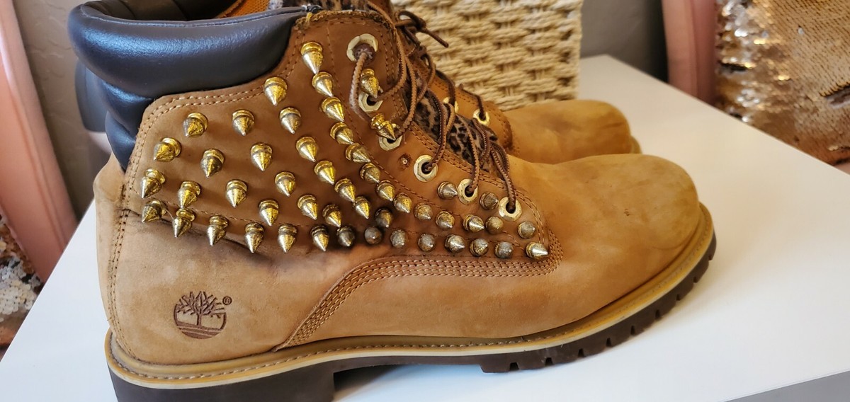 Customized Timberland Boots With Chains