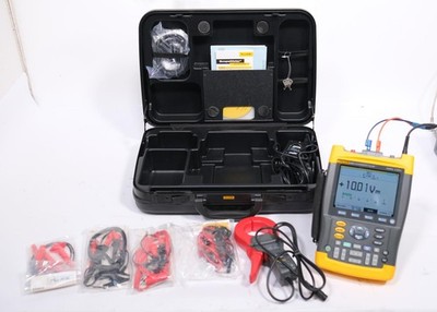 Fluke 225C 200MHz 2.5GS/s Digital Oscilloscope Scopemeter Multimeter | eBay