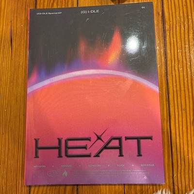 Gidle K-Pop (G)I-DLE Heat CD Album Blaze Version | eBay