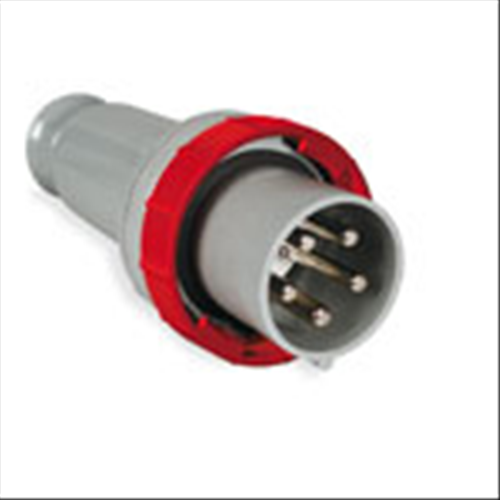 Palazzoli Plug Furniture Straight 3P N T 63A 380V 6H IP67 477427 ...