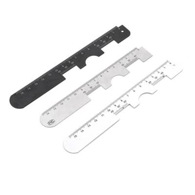 Plastic Measure Optical Vernier PD Ruler Pupil Distance Meter Ruler ...