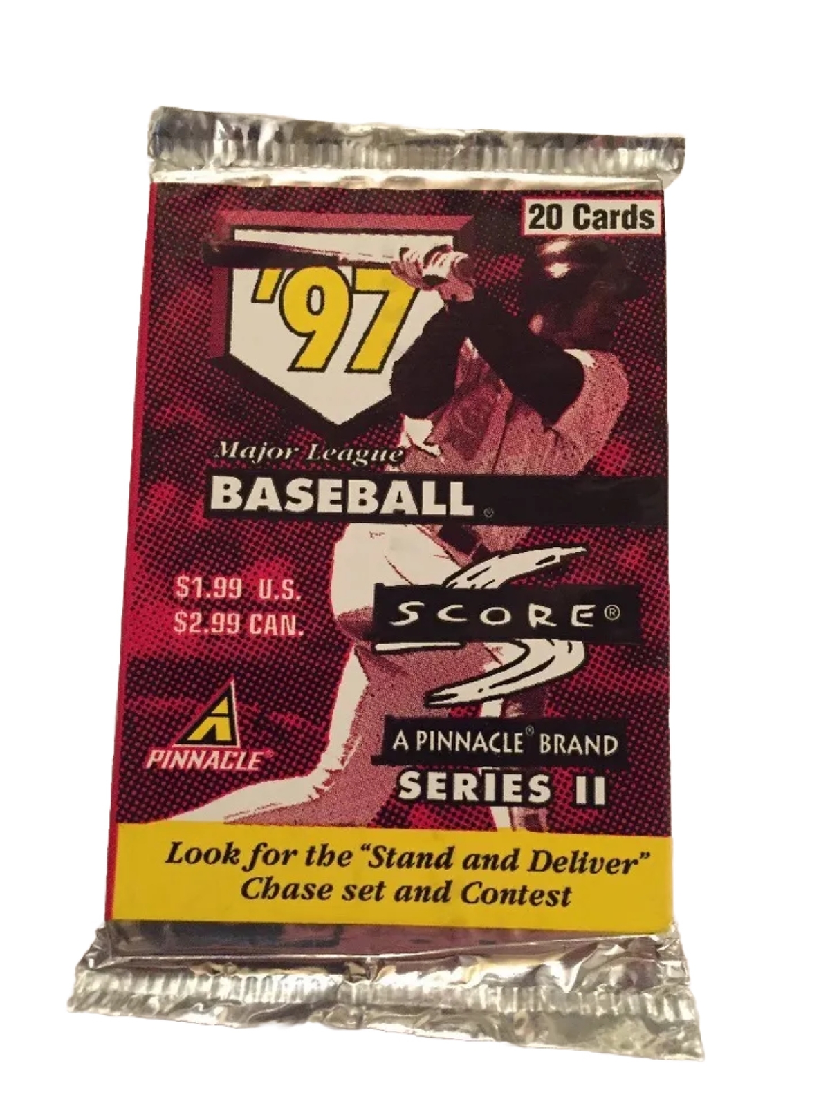 1997 Score Baseball Card Pack Series 2, (1) Retail Pack,Pinnacle (B159 ...