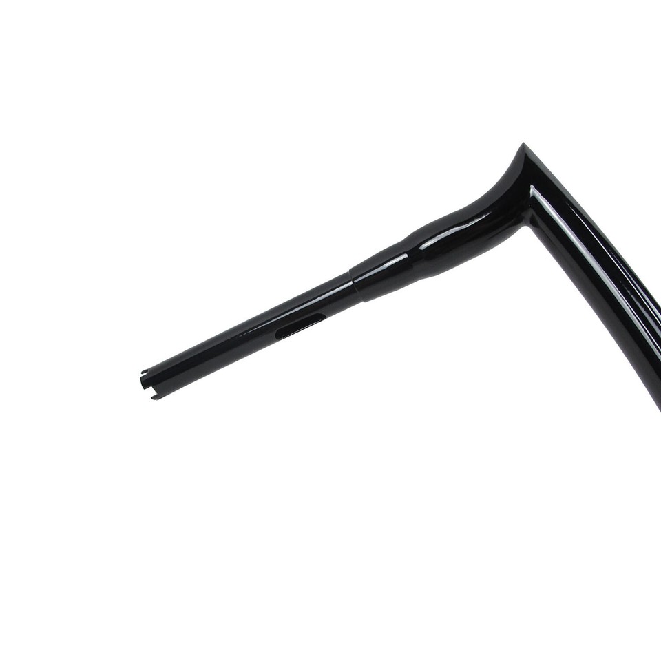 Black Front 1 1/4 inch Handlebar for Harley Softail Breakout Fat Boy ...