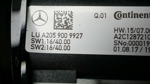 OEM MERCEDES BENZ W205 TOUCHPAD A2059009927 A2059005915 A2059056507 ...