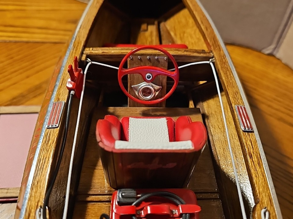 1954 Switzer Craft Baby Bullet & Mercury 20H Scratch Built Model Boat K ...